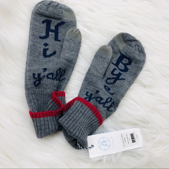 Draper James | Accessories | Draper James Hi Yall Bye Yall Mittens ...